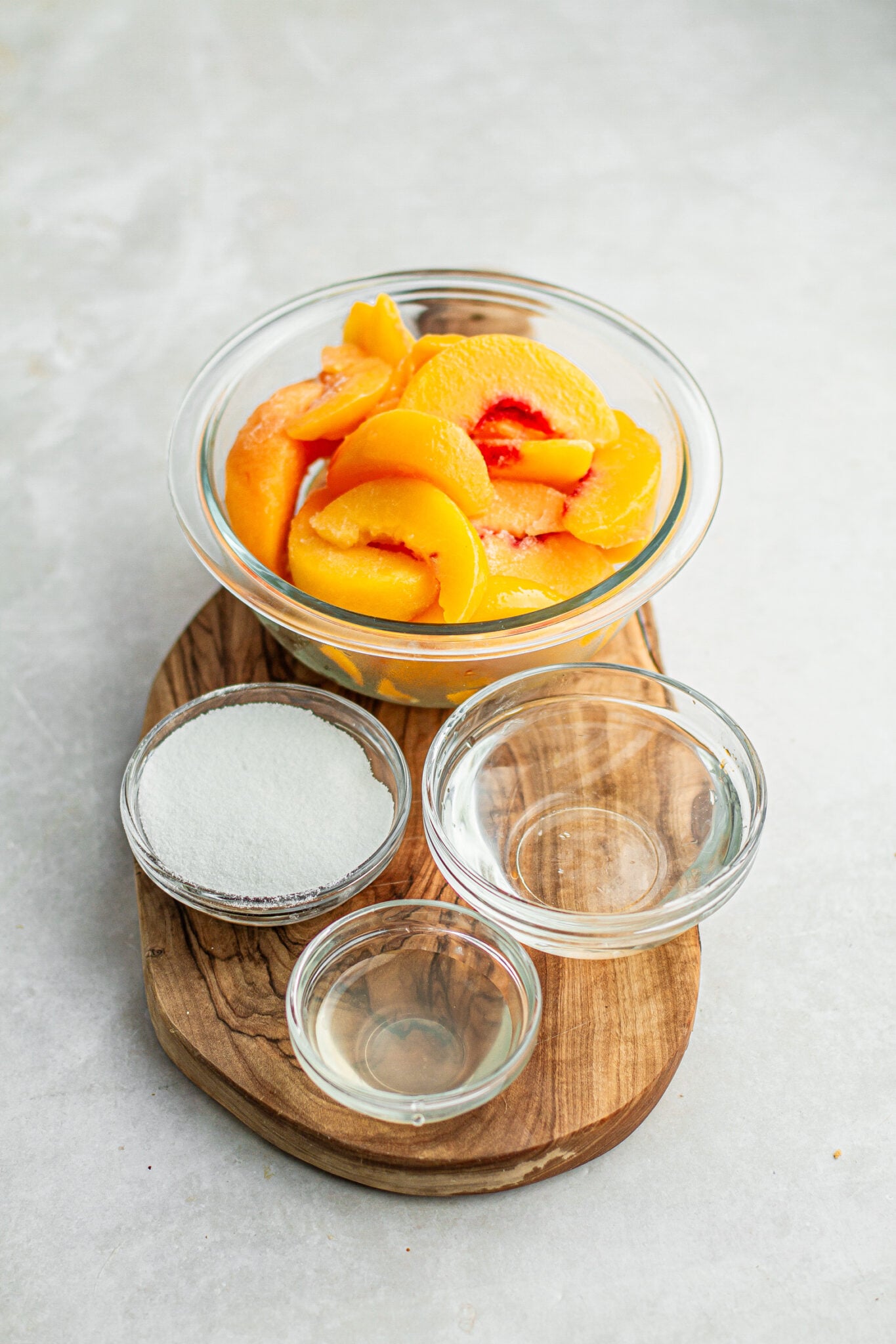 4 ingredient Peach Syrup Recipe | Meiko and The Dish