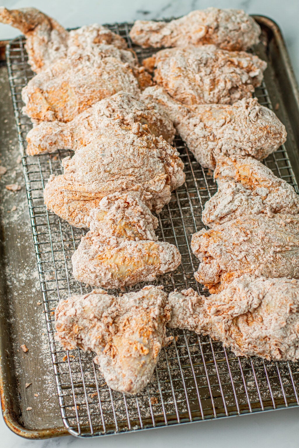 Crispy Spicy Buttermilk Fried Chicken Recipe | Meiko and The Dish