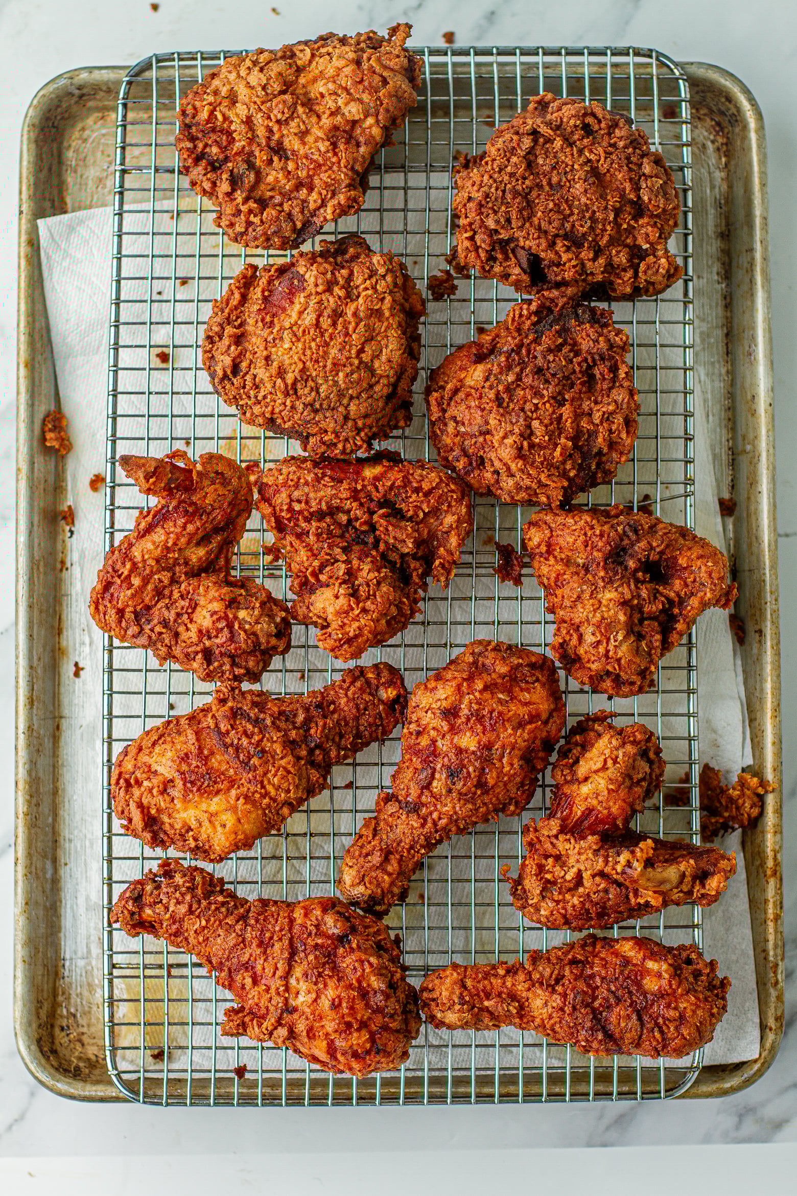 Crispy Spicy Buttermilk Fried Chicken Recipe | Meiko and The Dish